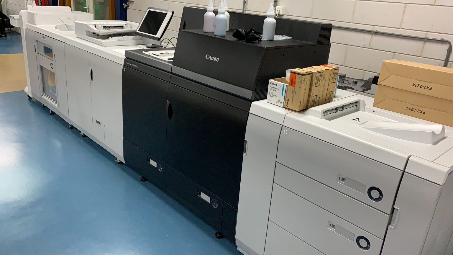 Canon installatie – Creatief in druk & print